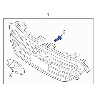 Hyundai OEM Grilles | Factory Billet, Mesh, LED Grilles — CARiD.com