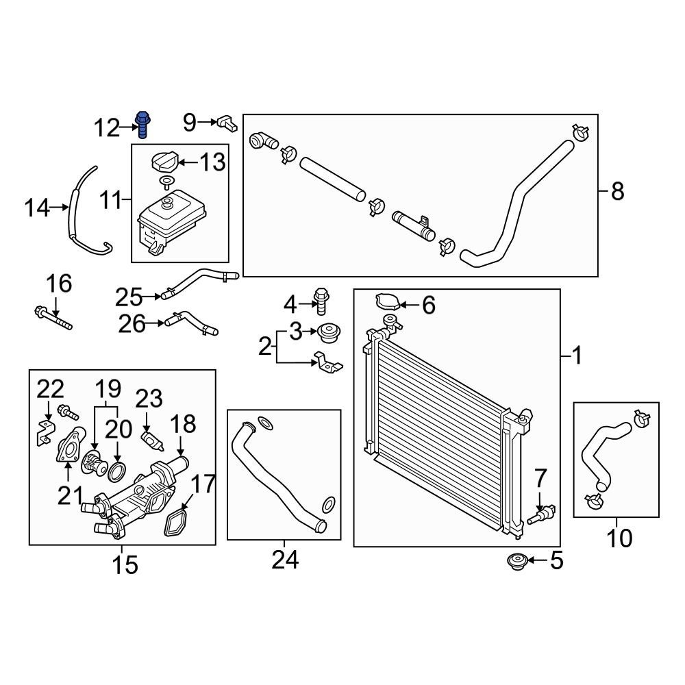 Hyundai Ioniq 5 Radiators & Parts | Performance, Replacement — CARiD.com
