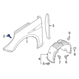 Hyundai Car Window Hardware - Clips, Brackets, Hinges | CARiD