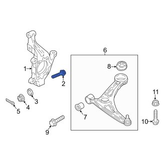 Hyundai Sonata Steering Knuckles, Spindles & Parts — CARiD.com