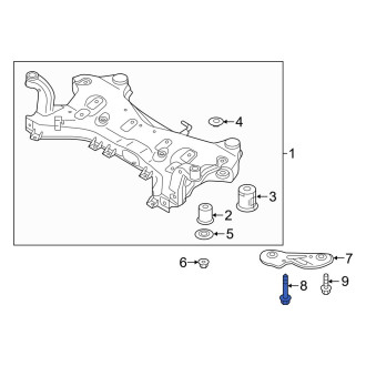 Hyundai Azera Chassis Frames Hardware | Clips, Plugs — CARiD.com