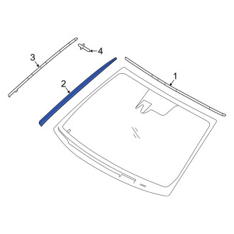 Hyundai Window Trim - Moldings, Pillar Posts, Sills | CARiD