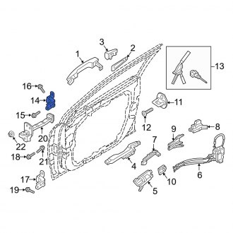 Hyundai Tucson Door Hinges, Pin & Bushing Kits – CARiD.com