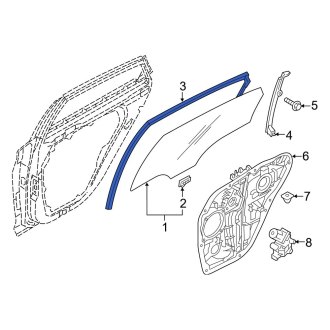Hyundai Replacement Car Window Seals | CARiD