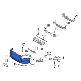 Hyundai Replacement Front Bumpers - Covers, Face Bars | CARiD