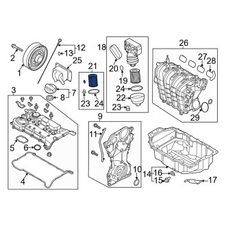 Hyundai Santa Cruz OEM Transmission & Drivetrain Parts — CARiD.com