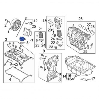 Hyundai Venue Valve Covers & Components – CARiD.com