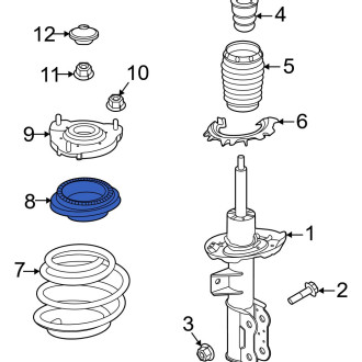Hyundai Santa Cruz OEM Suspension Parts | Shocks, Struts — CARiD.com
