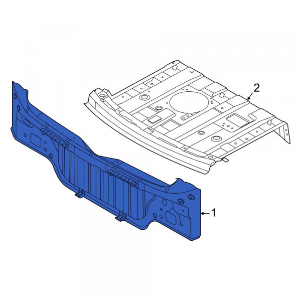 Hyundai OE 69100L0000 - Rear Rear Body Panel