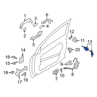 Hyundai Door Locks + Components | CARiD