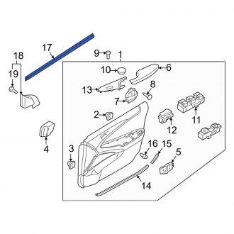 Hyundai Sonata Replacement Window Seals — CARID.com