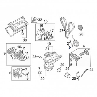 Hyundai OEM Engine Parts - Rebuild Kits, Pistons | CARiD