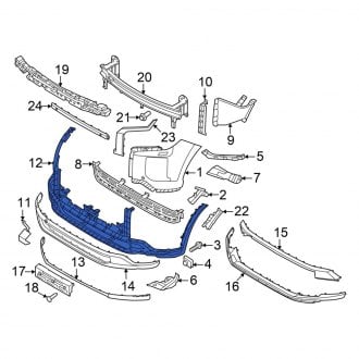 Hyundai Replacement Front Bumpers - Covers, Face Bars | CARiD