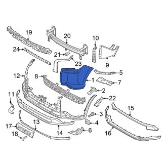 Hyundai Palisade OEM Bumpers | Genuine Front & Rear Bumpers — CARiD.com