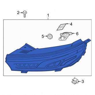 Hyundai Palisade OEM Lighting | Headlights, Fog & Tail Lights — CARiD.com