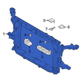 Hyundai Palisade Radiator Supports | CARiD