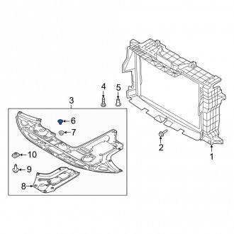 Hyundai Kona Rocker Panel Hardware | Clips, Brackets — CARiD.com
