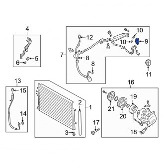 Hyundai Palisade OEM A/C & Heating Parts | Systems, Compressors — CARiD.com