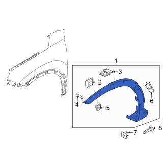 Hyundai Palisade Replacement Fenders & Components | CARiD