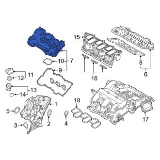 Hyundai Palisade Engine Valve Covers & Parts | Gaskets, Bolts — CARiD.com