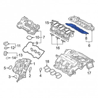 Hyundai Palisade Engine Valve Covers & Parts | Gaskets, Bolts — CARiD.com