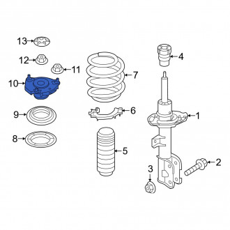 Hyundai Palisade OEM Suspension Parts | Shocks, Struts — CARiD.com