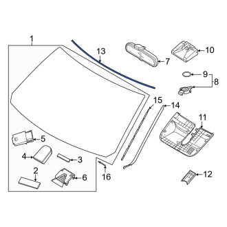 Hyundai Window Trim - Moldings, Pillar Posts, Sills | CARiD