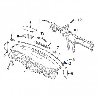 Hyundai Palisade Interior Brackets & Hardware — CARiD.com