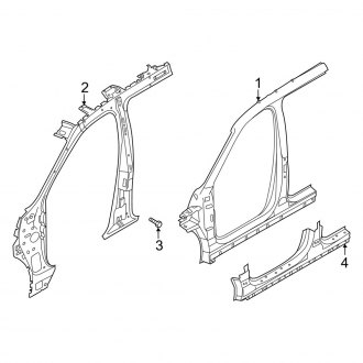 2021 Hyundai Palisade OEM Chassis Frames & Body Parts — CARiD.com