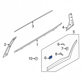 Hyundai Venue OEM Exterior & Body Parts — CARiD.com