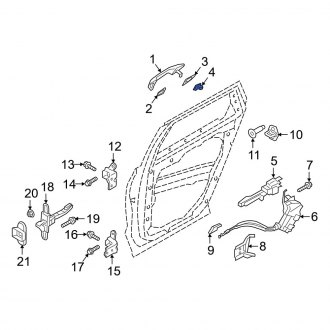 Hyundai Palisade Replacement Doors & Components | CARiD