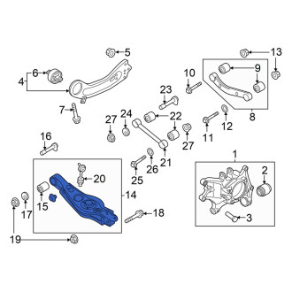 Hyundai Palisade OEM Suspension Parts - Shocks, Struts | CARiD