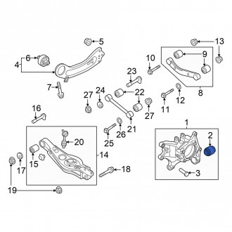 Hyundai Ioniq 5 Steering Knuckles, Spindles & Parts — CARiD.com