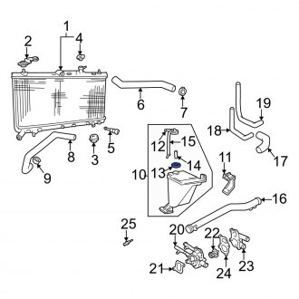 Hyundai Accent Replacement Coolant Tanks & Components – CARiD.com