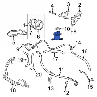 Hyundai Accent Power Steering Reservoirs | Caps, Seals — CARiD.com