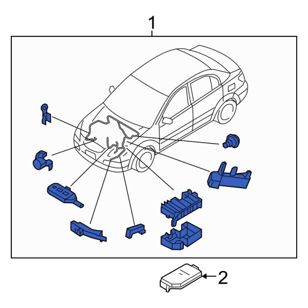 Hyundai OE 2735026620 - Engine Wiring Harness