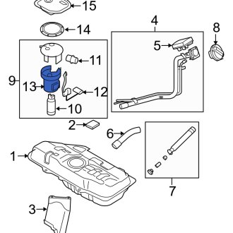 Hyundai OEM Fuel System Parts - Pumps, Lines, Injectors | CARiD