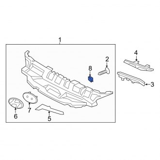 Hyundai Palisade OEM Grilles | Factory Billet & Mesh Grilles — CARiD.com