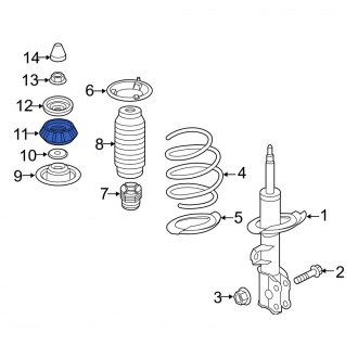 Hyundai Accent OEM Suspension Parts | Shocks, Struts — CARiD.com