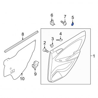 Hyundai Ioniq 5 OEM Doors & Parts | Shells, Panels, Armrests — CARiD.com