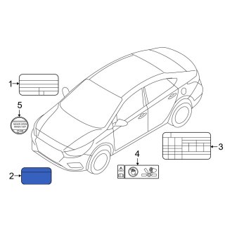 Hyundai Accent OEM A/C & Heating Parts - Systems, Compressors | CARiD