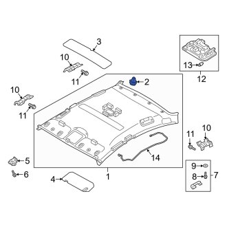 Hyundai Genesis OEM Interior Components — CARiD.com