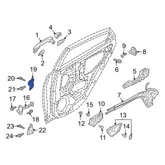 Hyundai Santa Cruz Door Hinges, Pin & Bushing Kits – CARiD.com