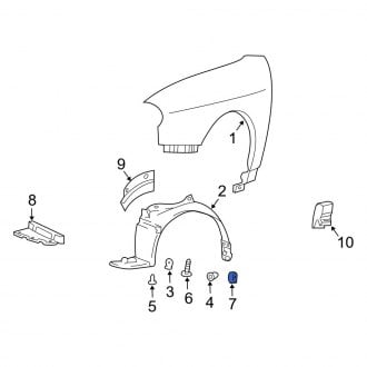 Hyundai Ioniq 5 OEM Fenders | Factory Front & Rear Fenders — CARiD.com