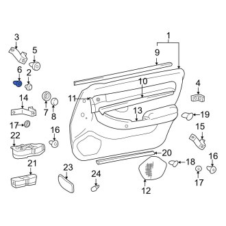 Hyundai Car Roof Seals, Weatherstrips & Moldings — CARiD.com