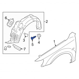 Hyundai Accent OEM Fenders | Factory Front & Rear Fenders — CARiD.com