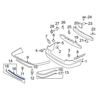Hyundai Azera OEM Bumpers | Genuine Front & Rear Bumpers — CARiD.com