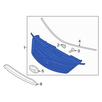 Hyundai Azera Replacement Grilles | Moldings, Brackets - CARiD.com