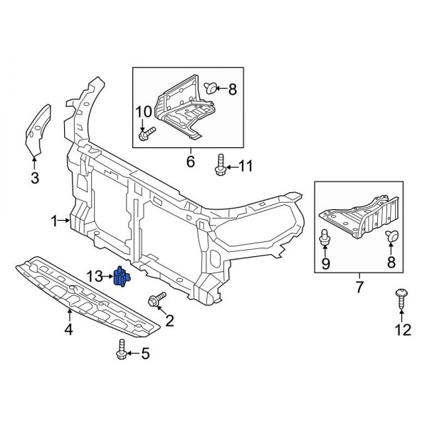 Hyundai OE 969851R000 - Ambient Air Temperature Sensor