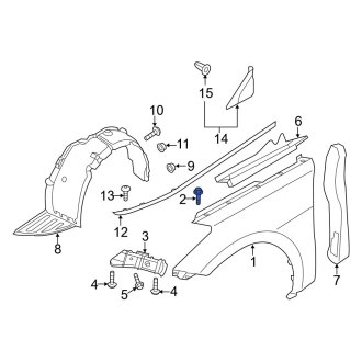Hyundai Ioniq 5 Header Panel Brackets & Hardware — CARiD.com